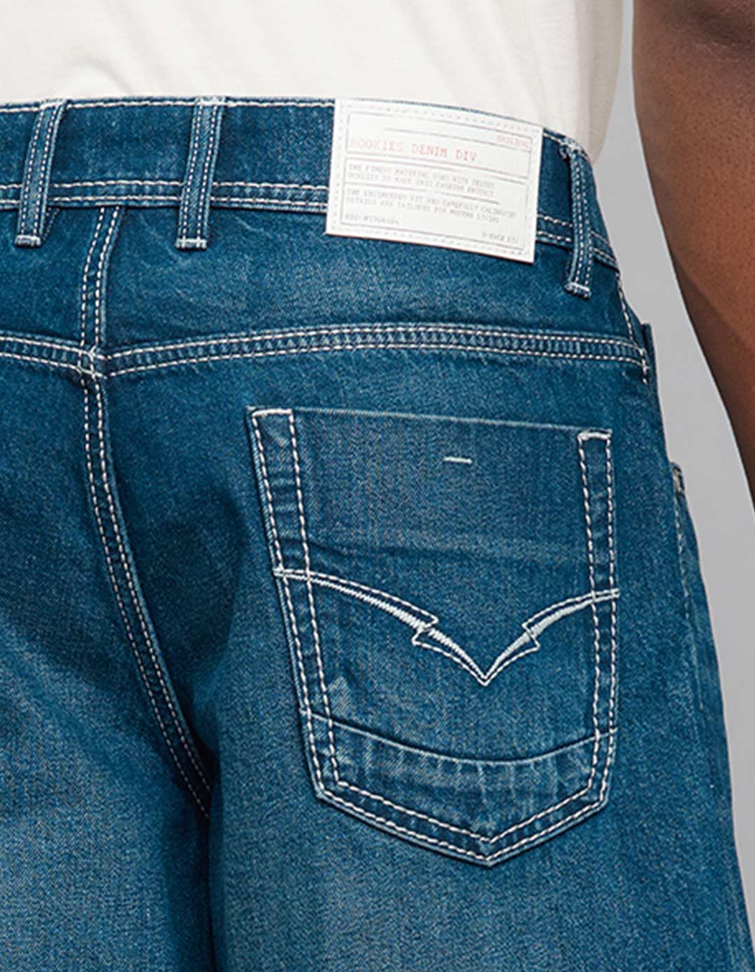 Medium Blue Extra Loose Fit Jeans – ROOKIES